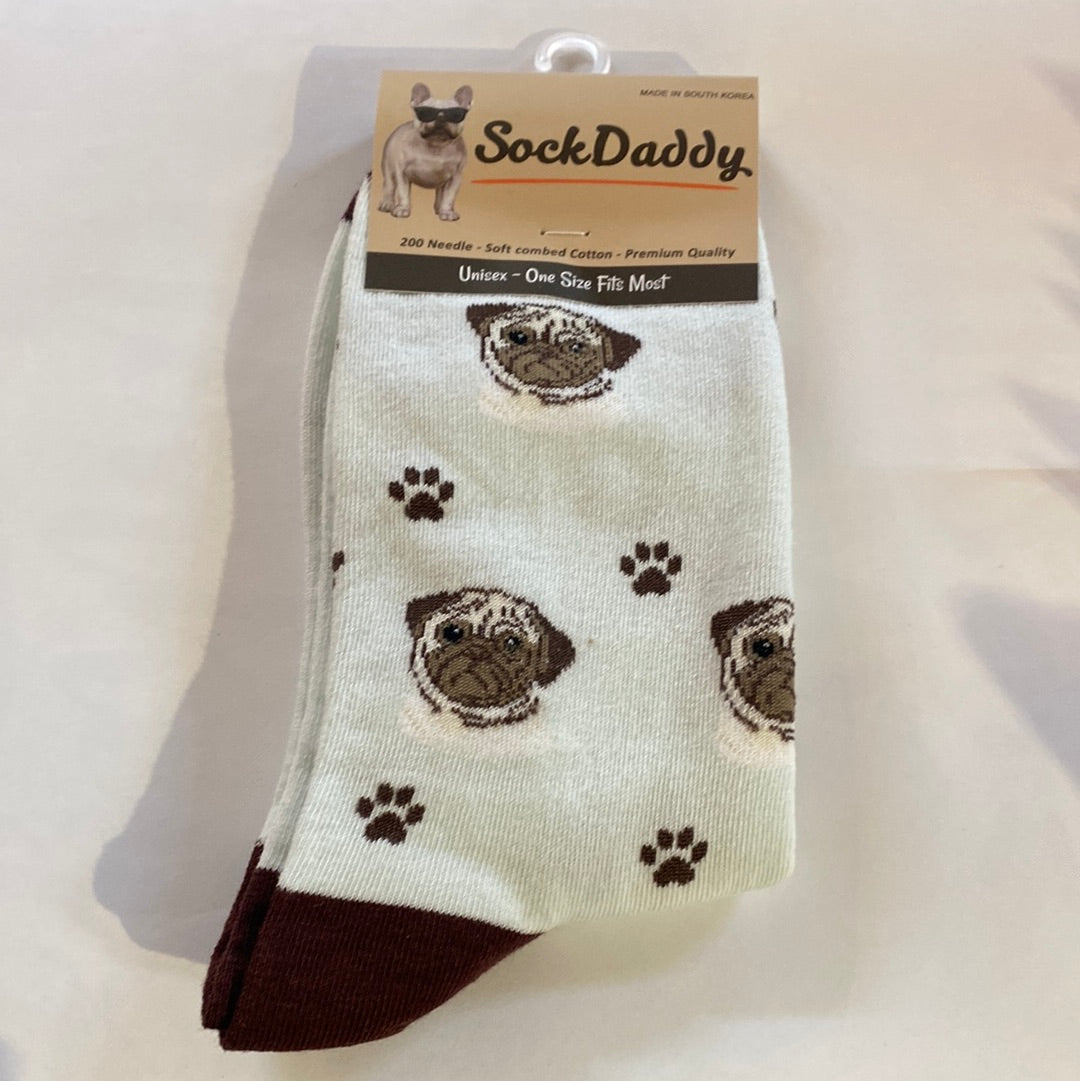pug socks – Andrea's Schnuck Store