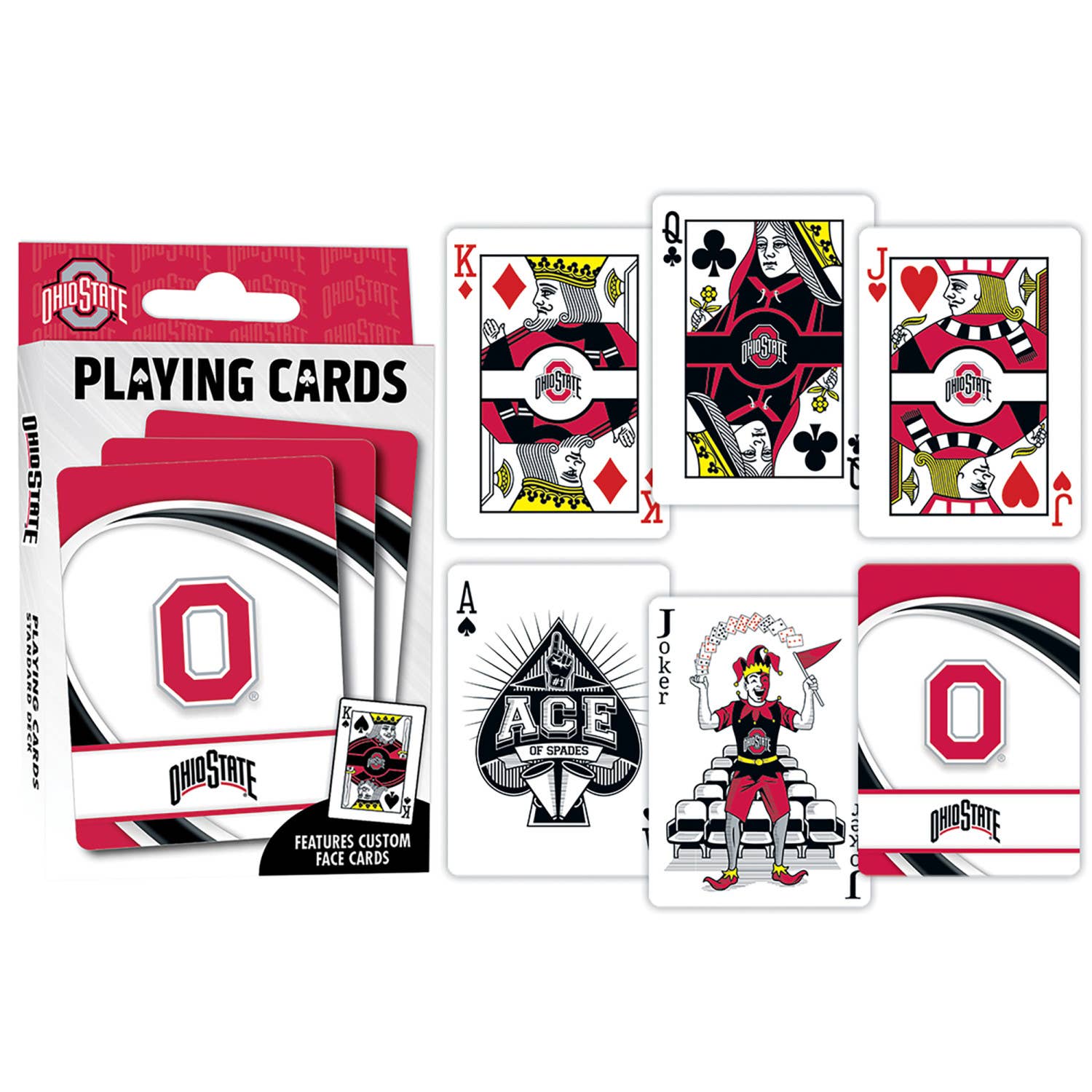 Masterpieces Puzzles - Ohio State Buckeyes NCAA Playing Cards – Andrea ...