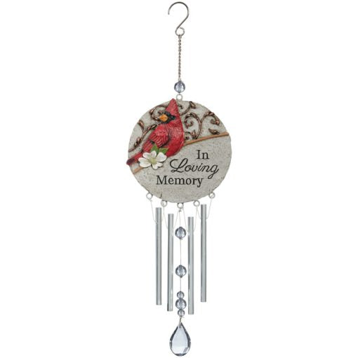 "Loving Memory" Cardinal Comfort Chimes – Andrea's Schnuck Store
