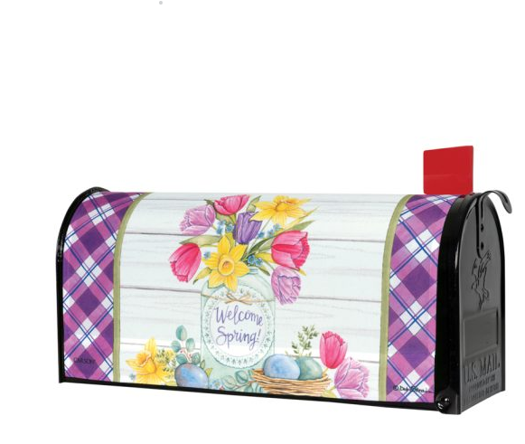 Easter Floral Mailbox Cover – Andrea's Schnuck Store