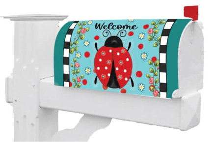 Ladybug Check Mailbox Cover – Andrea's Schnuck Store