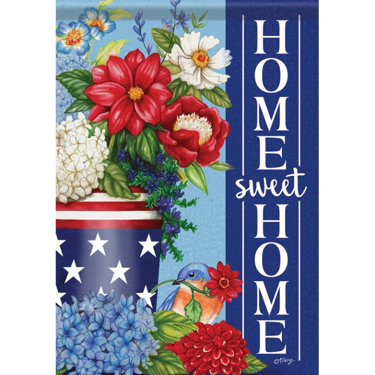 "Patriotic Home" Dura Soft™ Flag – Andrea's Schnuck Store