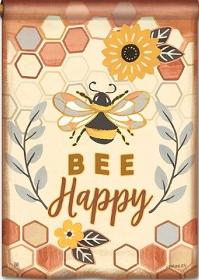 Honey and Hive Large Flag – Andrea's Schnuck Store
